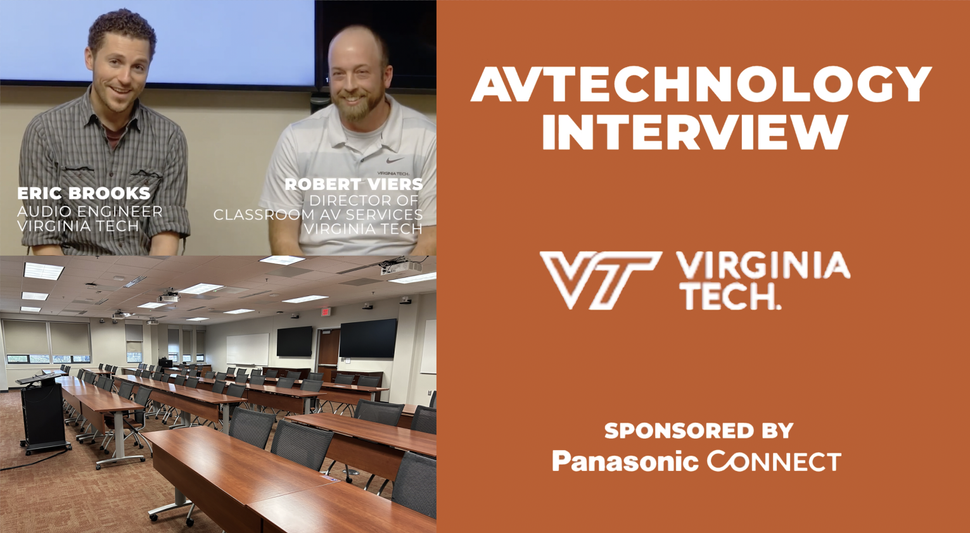 Virginia Tech Smart Classrooms Powered by Panasonic Connect | AVNetwork