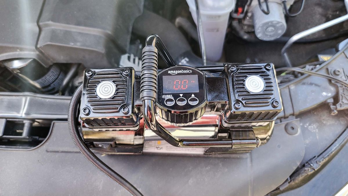 Amazon Basics Portable Air Compressor review | Tom's Guide