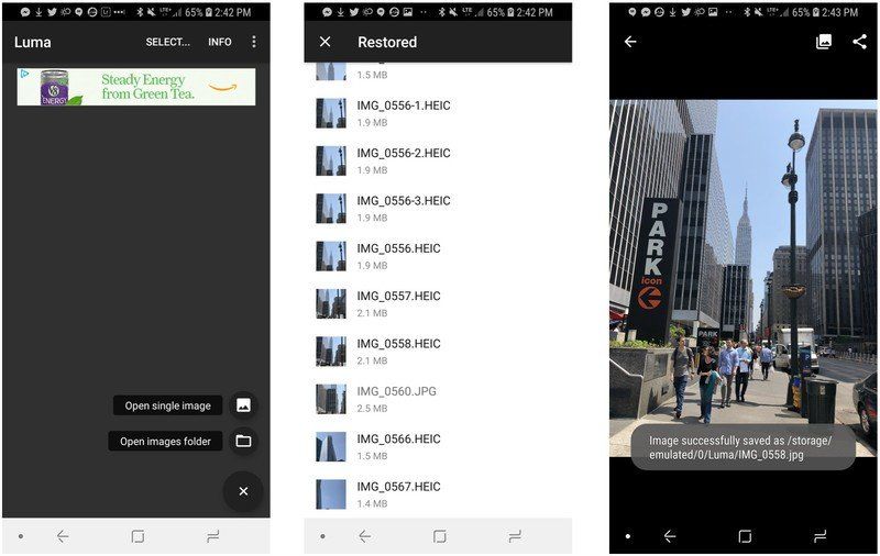 How to edit and share an HEIC photo with Android | Android Central