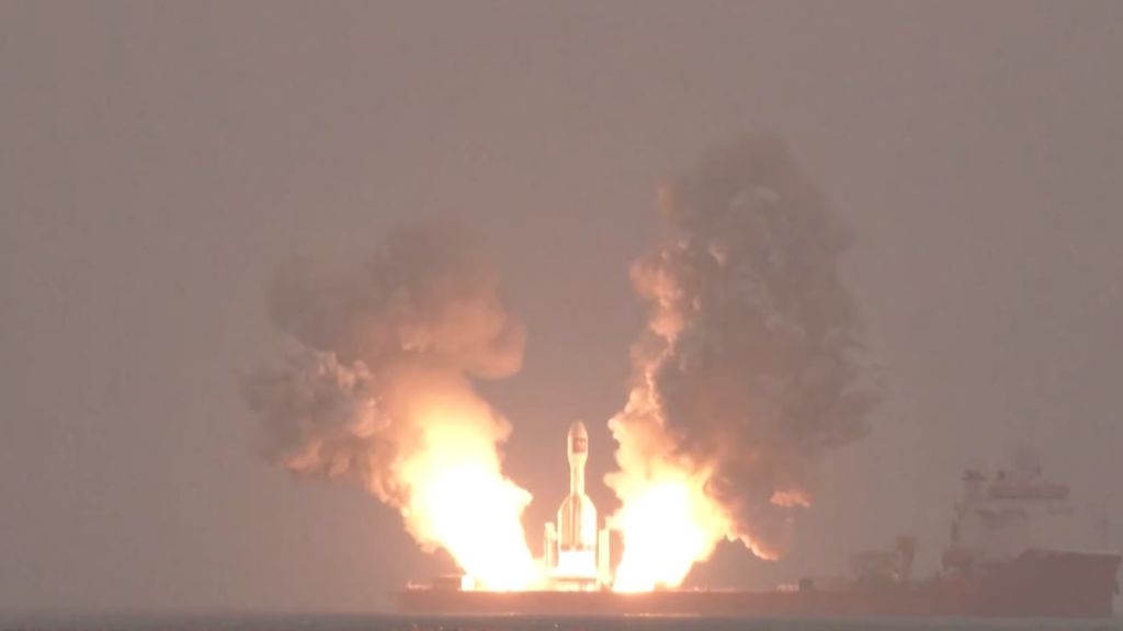 China's record-breaking Gravity-1 rocket aces amazing debut launch from ...