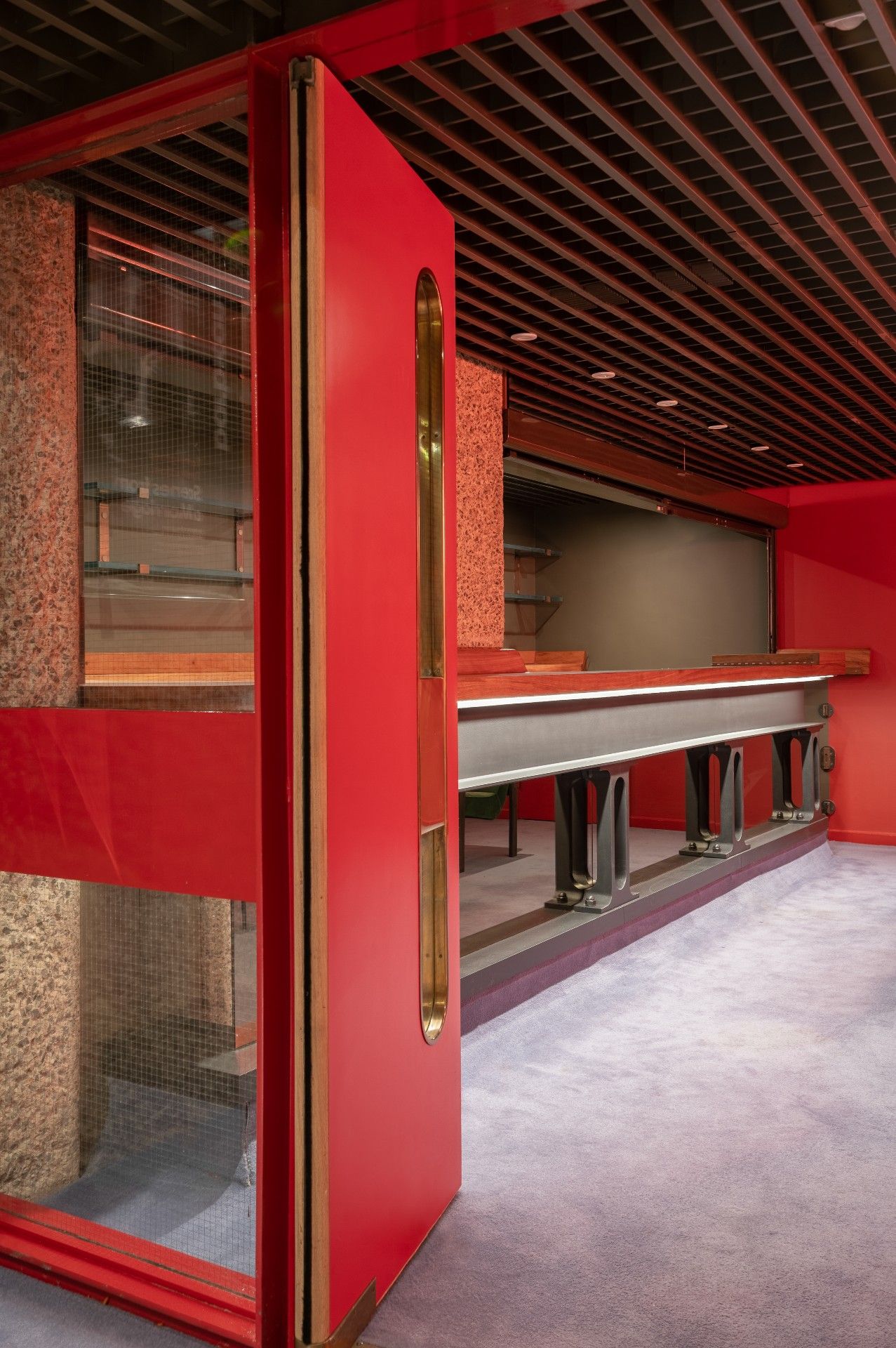 Barbican sunken bars refresh by Kam Bava | Wallpaper