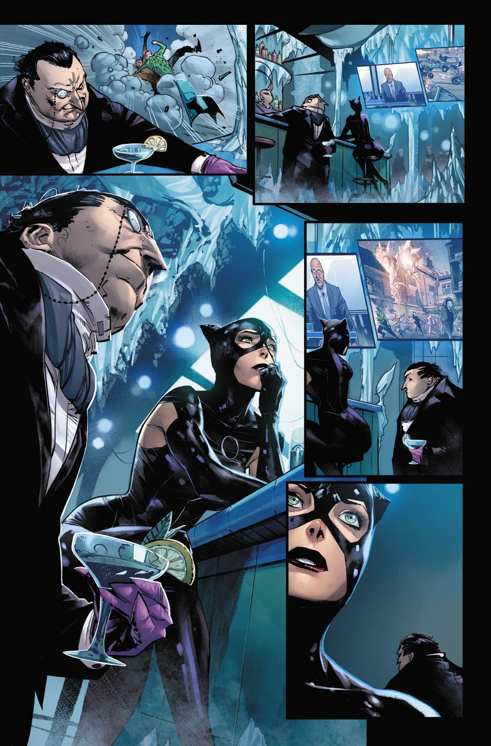 Gotham readies for Harley - Punchline rematch in Batman #98 preview ...