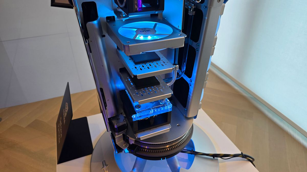 InWin celebrates 40 years with the ChronoMancy — futuristic 1.1m case ...