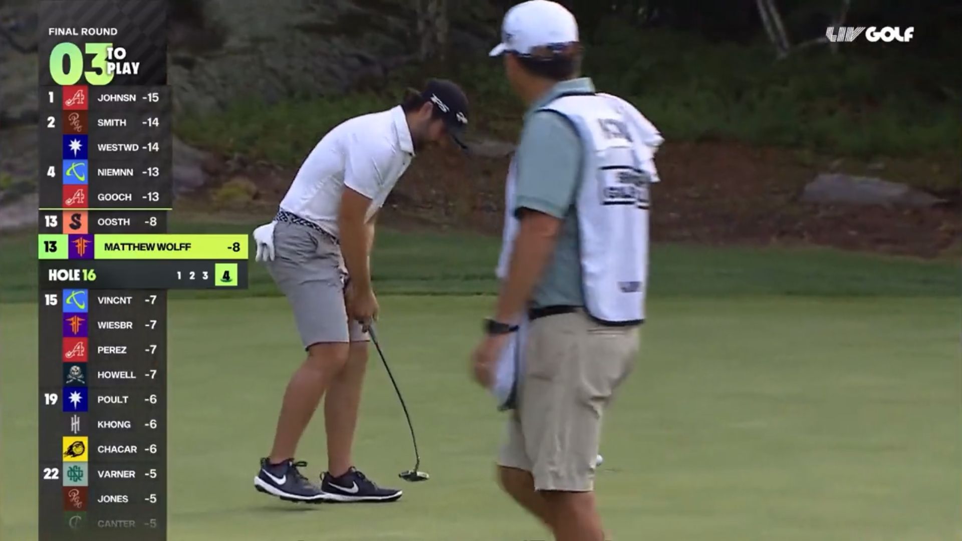 Matthew Wolff Breaks Putter Then Launches It Into Bushes | Golf Monthly
