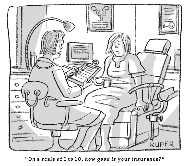 Editorial Cartoon U.S. health insurance | The Week