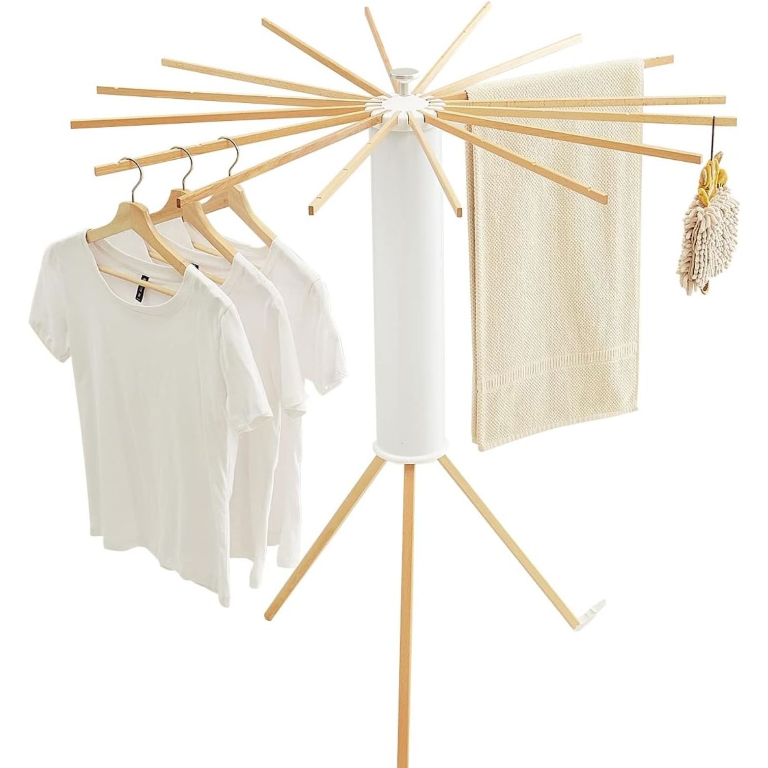 This Amazon Clothes Drying Rack Proves Everything Can be Pretty