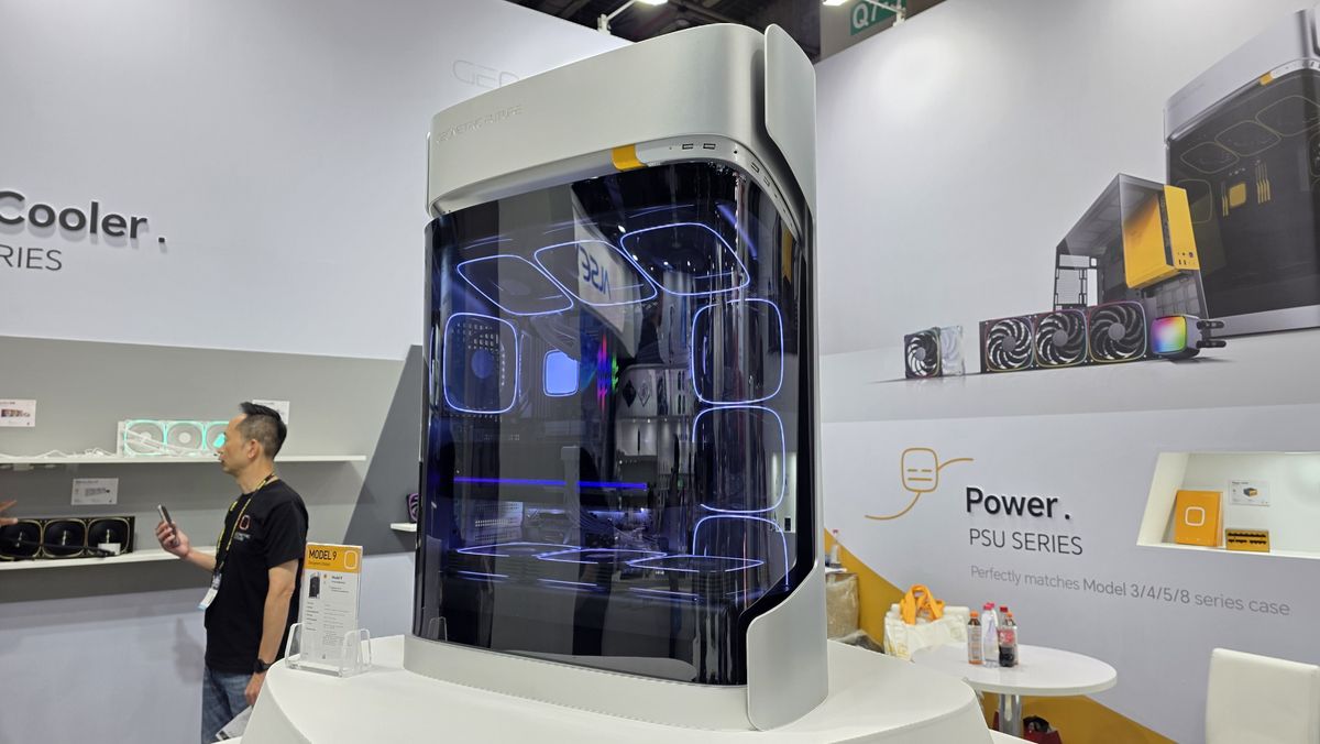 Geometric Future highlights new PC cases, AIOs, and PSUs at Computex 2025 | Tom's Hardware