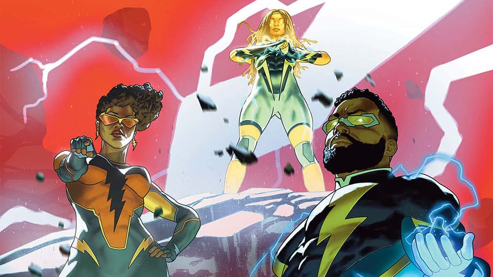 Black Lightning and his daughters Thunder and Lightning will head up ...