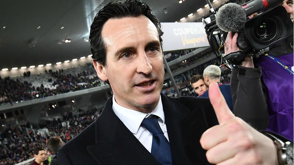 Emery leaving PSG with a smile on his face | FourFourTwo