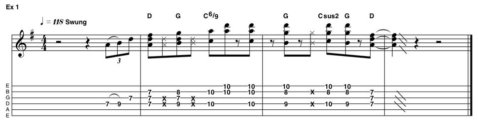 Play a guitar solo using only chords with this lesson | MusicRadar