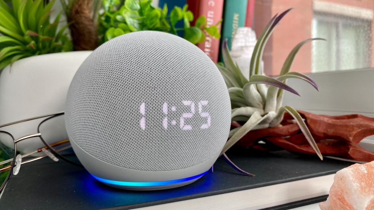 Amazon Echo Dot With Clock 4th Gen Review Tom s Guide