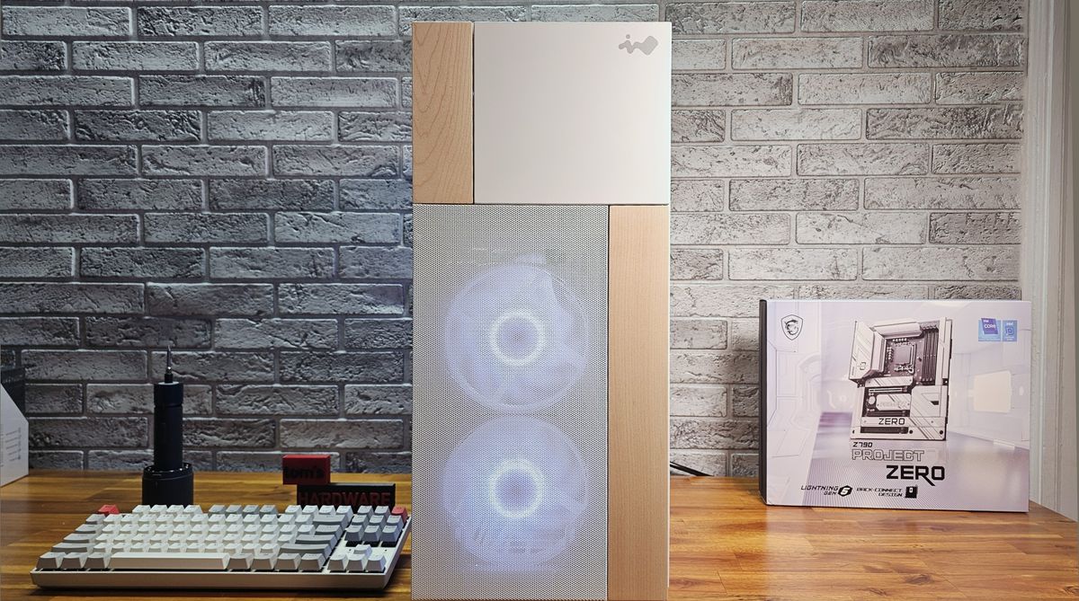 Hands-on with InWin's F5 PC Case: Back-connector motherboard support ...
