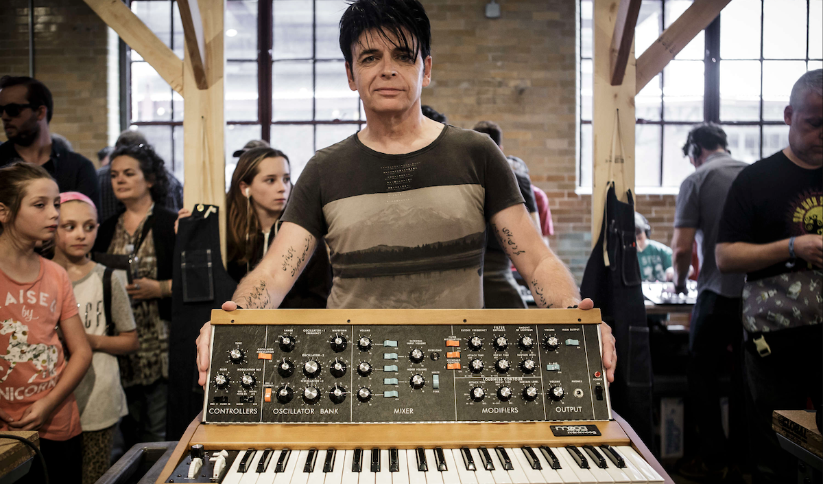 The Beatles' Mellotron, Stevie Wonder's Hohner clav, multiple MiniMoogs ...
