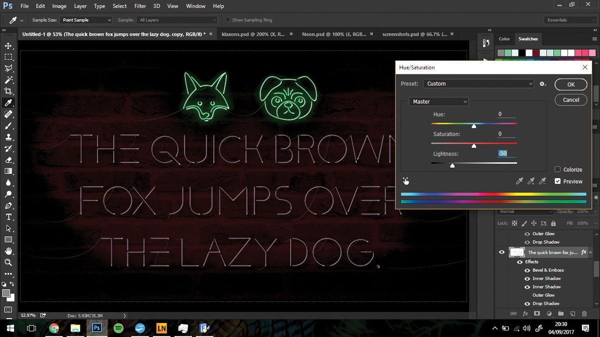 Create a glowing neon text effect | Creative Bloq