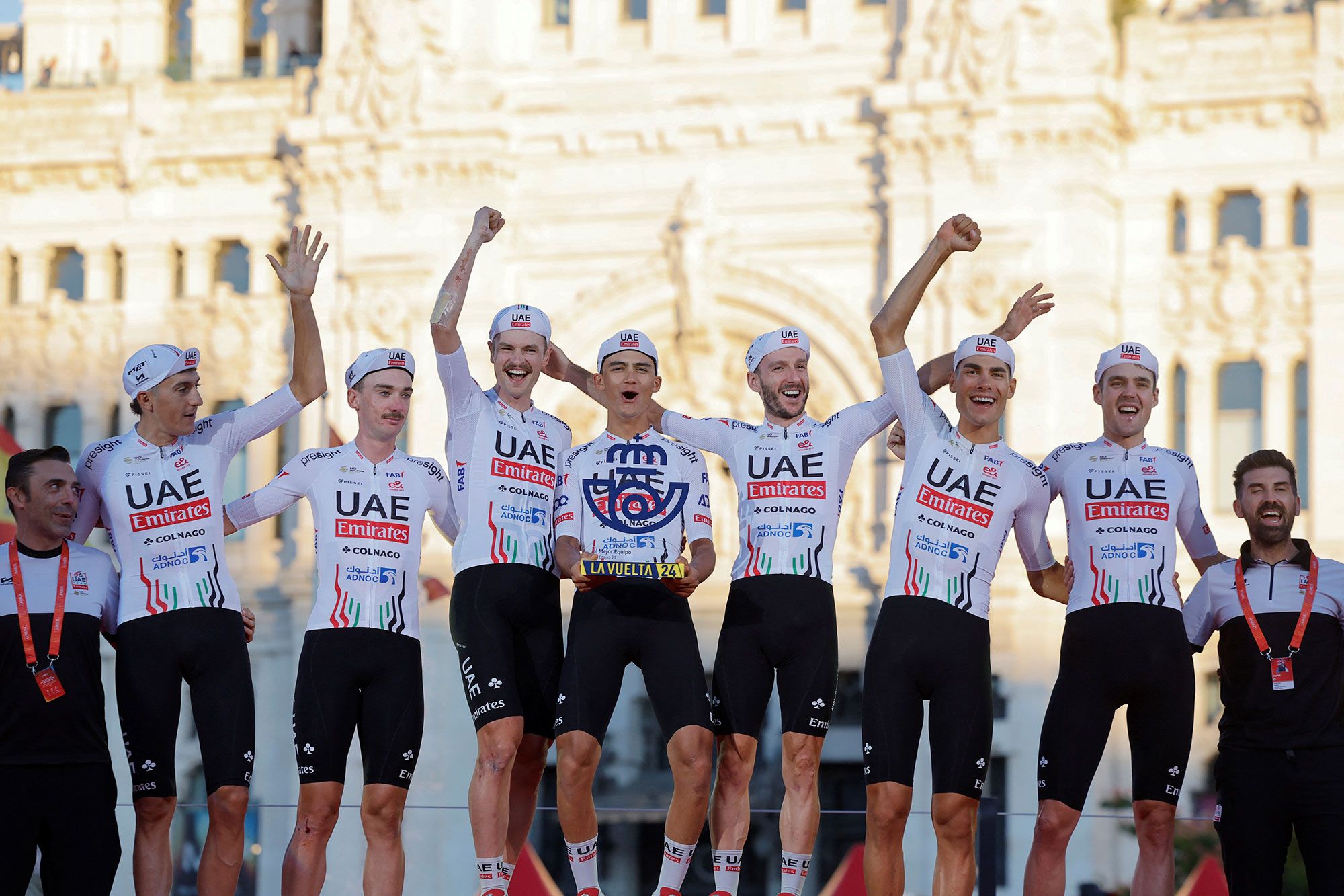 UAE Team Emirates breaks apparent record with 76 wins by 20 different ...