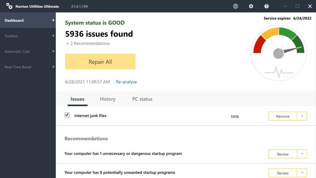 Norton Utilities review | TechRadar