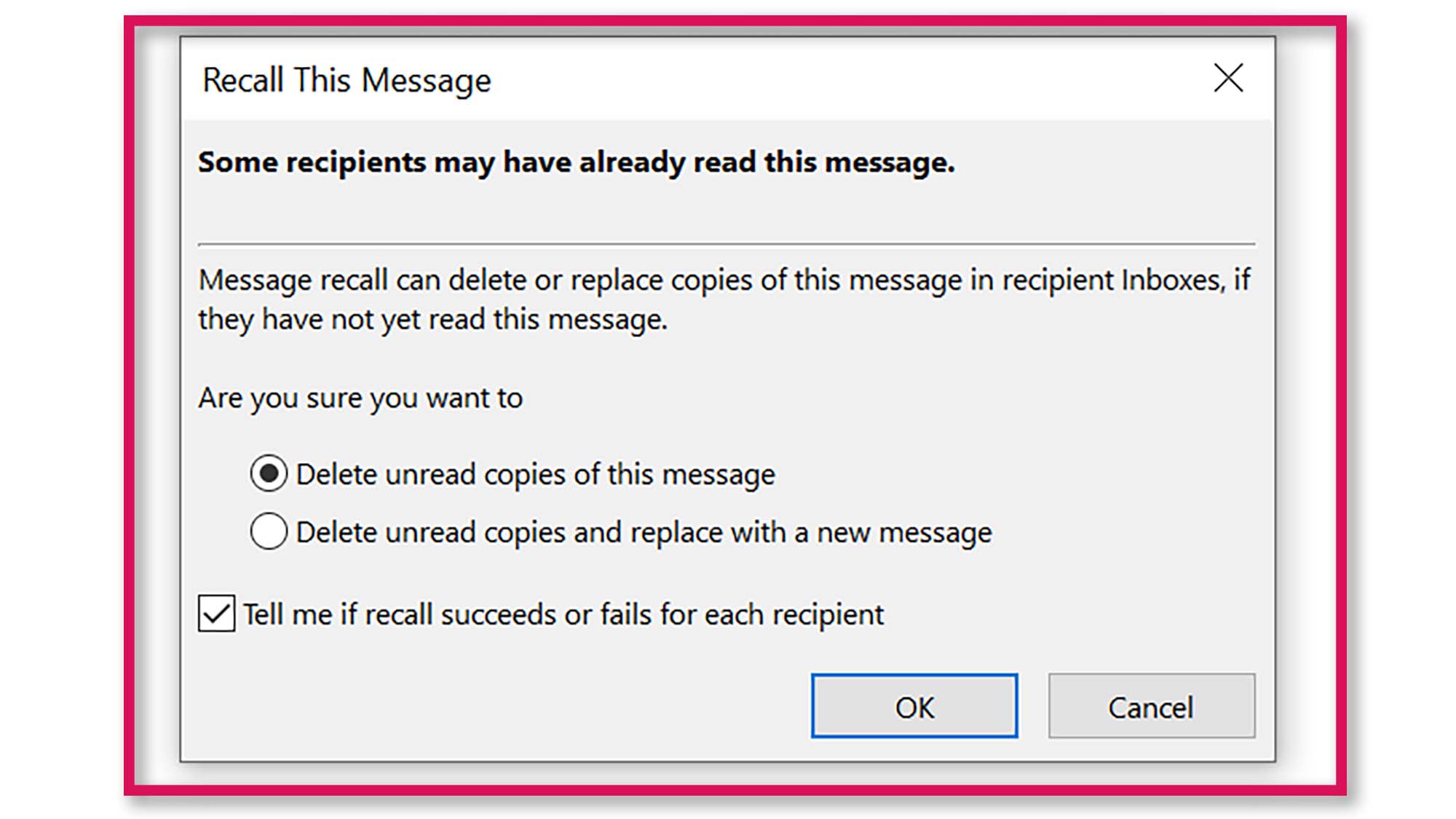 How To Recall An Email In Outlook TechRadar