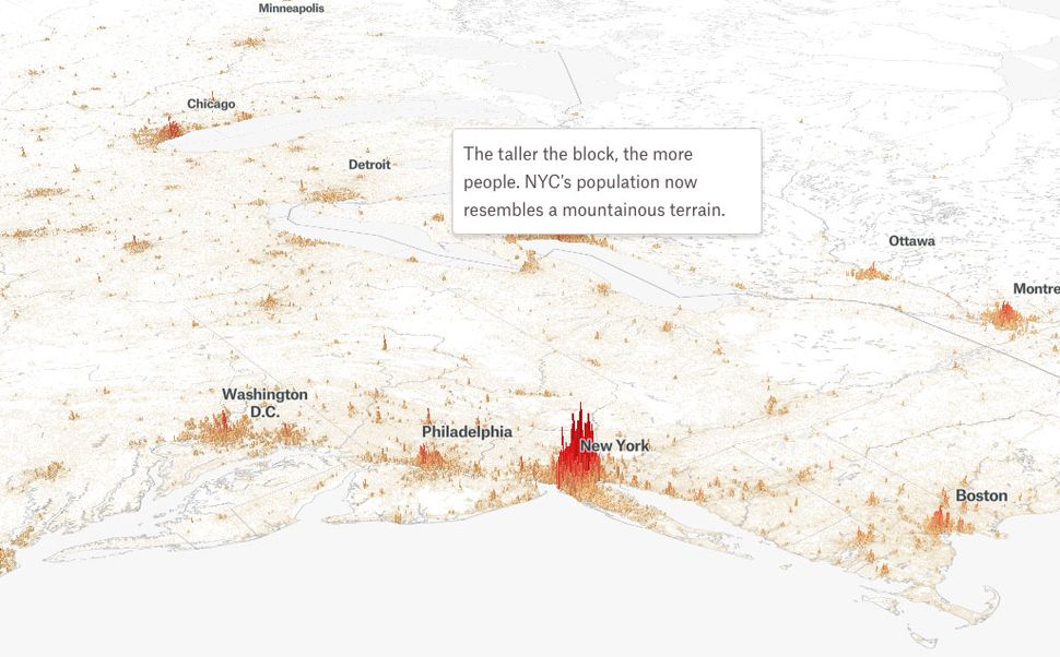 Stunning dataviz project maps the world's population | Creative Bloq