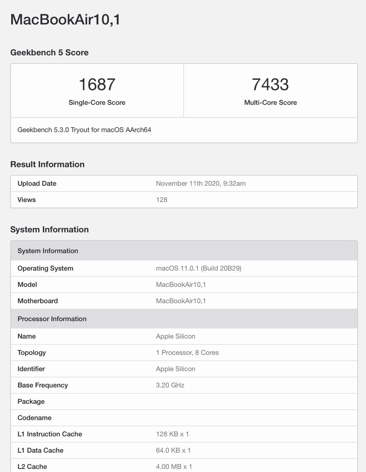 MacBook Air with M1 chip outperforms 16-inch MacBook Pro in benchmark ...