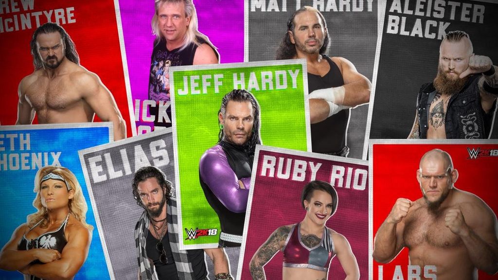 WWE 2K18 full roster list: Every on-disc and DLC Superstar character ...