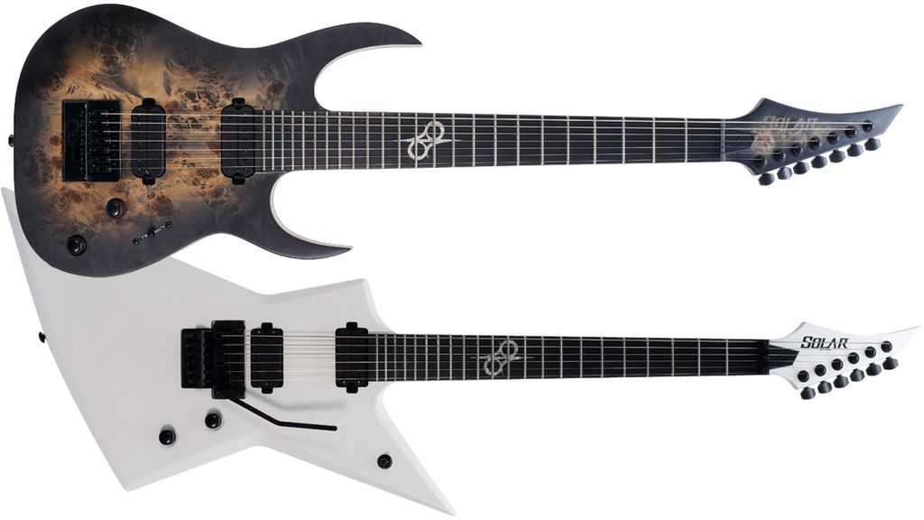 Solar Guitars unleashes E1.6FRW and S1.7PB seven-string guitars ...