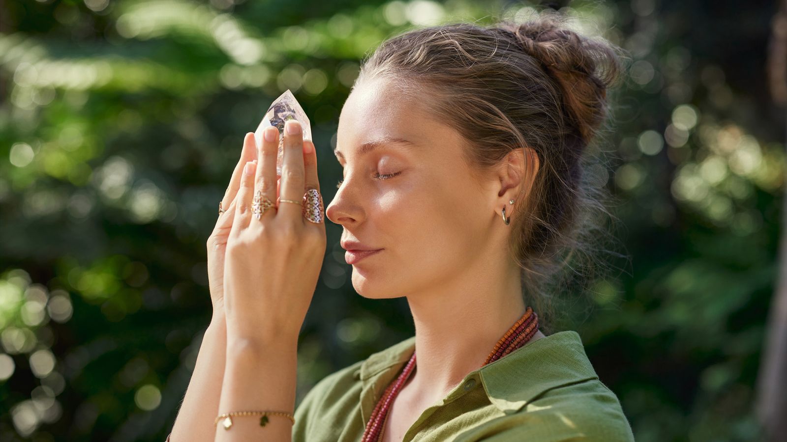 Meditating with crystals: A simple exercise for beginners | Woman & Home