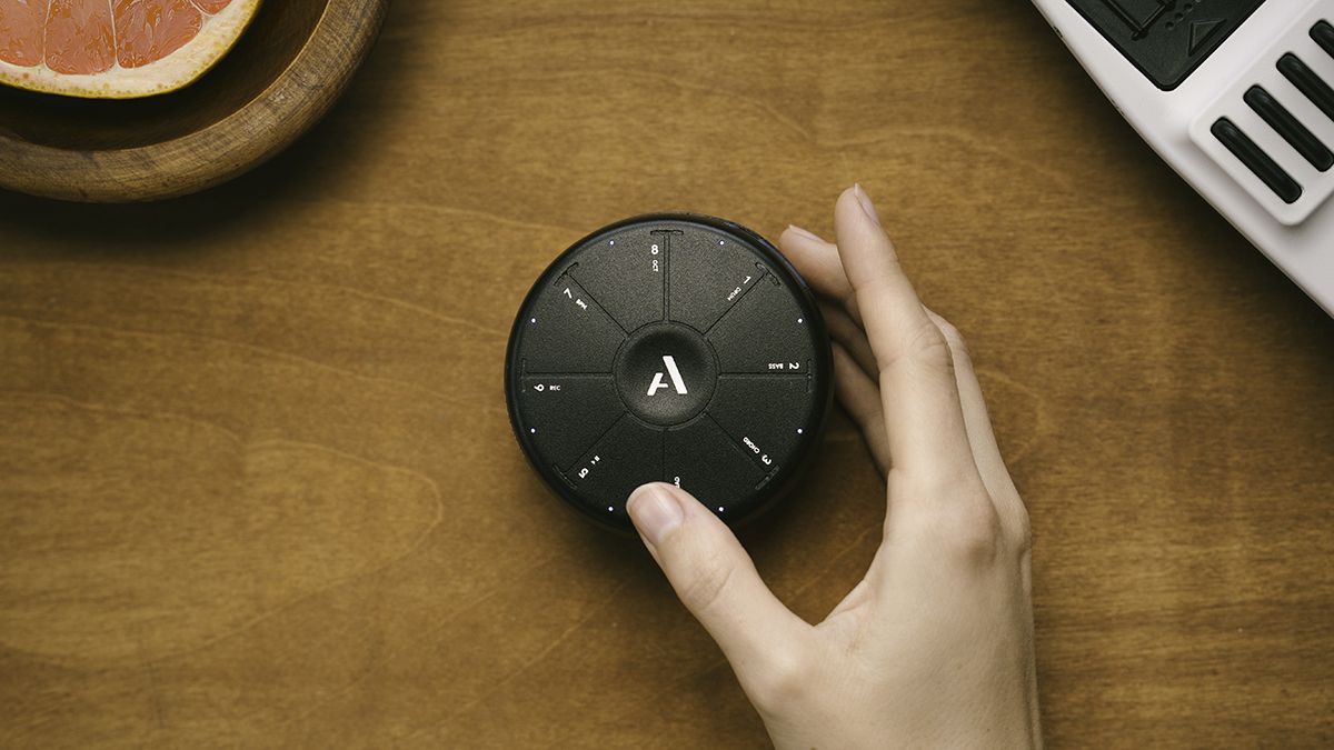 Aodyo's Loom is a "multi-dimensional" MPE MIDI controller with four ...