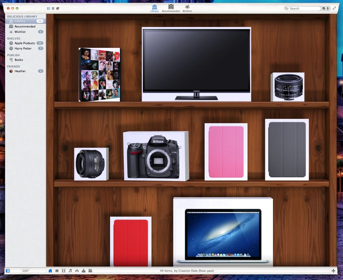 Delicious Library 3 review: Catalog your life, share it with friends ...