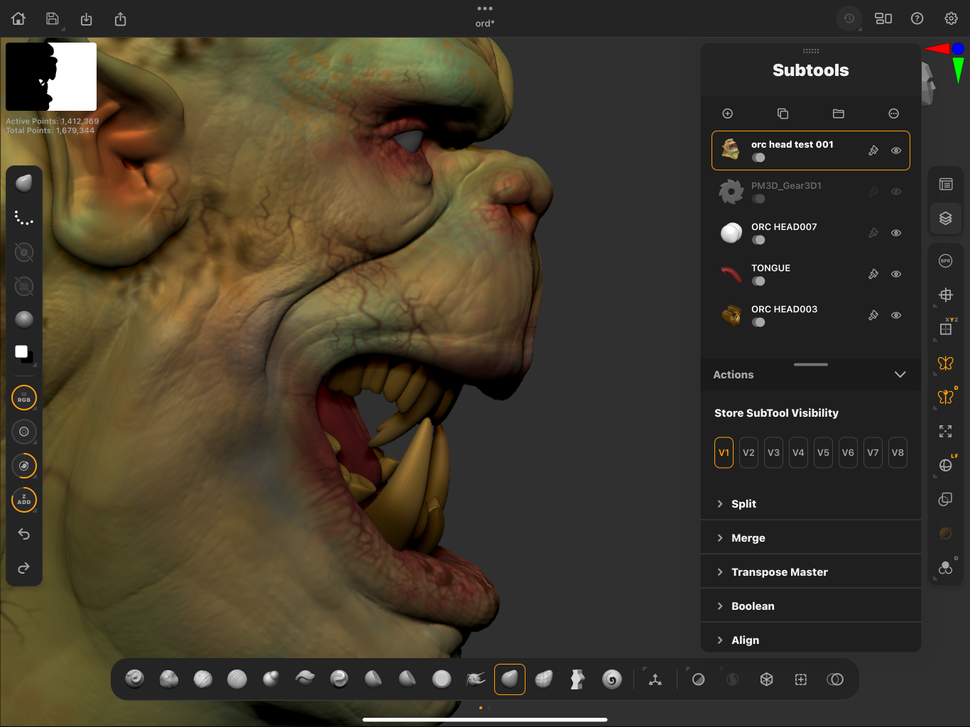 ZBrush for iPad: 10 beginner tips to get started in mobile 3D modelling ...
