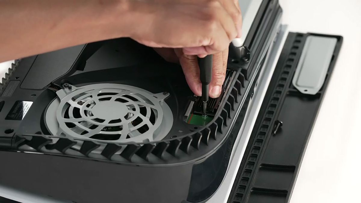 How to install an M.2 SSD in a PS5 | GamesRadar+