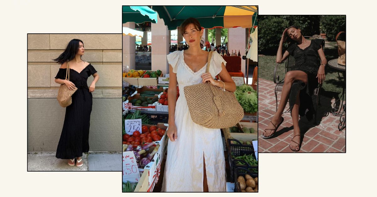 The Romantic, Throw-on Dress Fashion Insiders Keep Wearing On Sunny ...