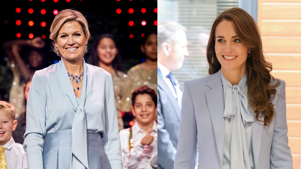 Queen Máxima Is a Modern-Day Cinderella in a Princess Kate-Esque Blouse ...