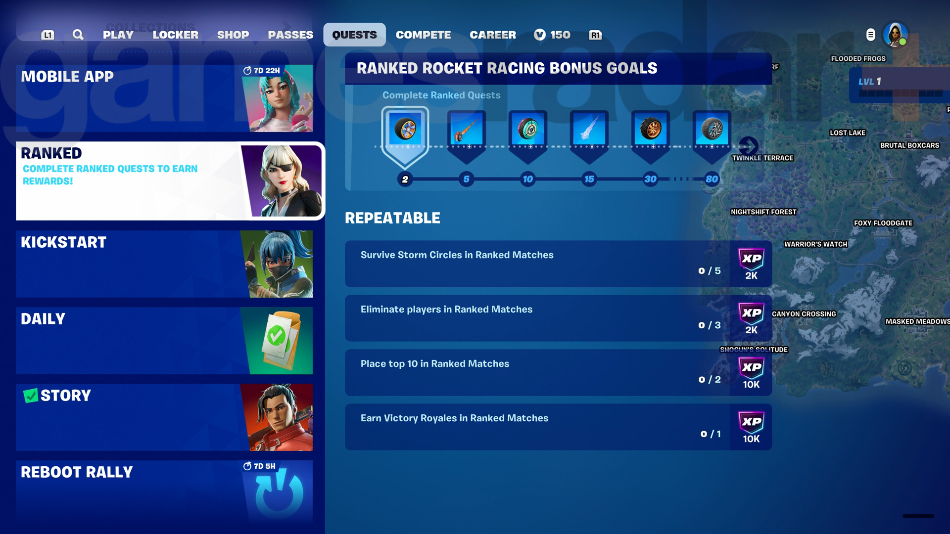 Fortnite Quests in Chapter 6 Season 1 | GamesRadar+