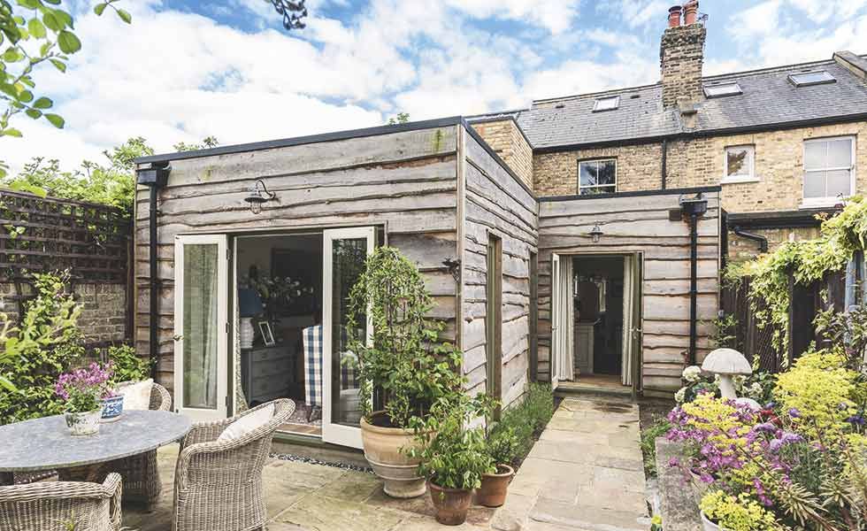 Real home: a rustic contemporary extension to a Victorian cottage ...