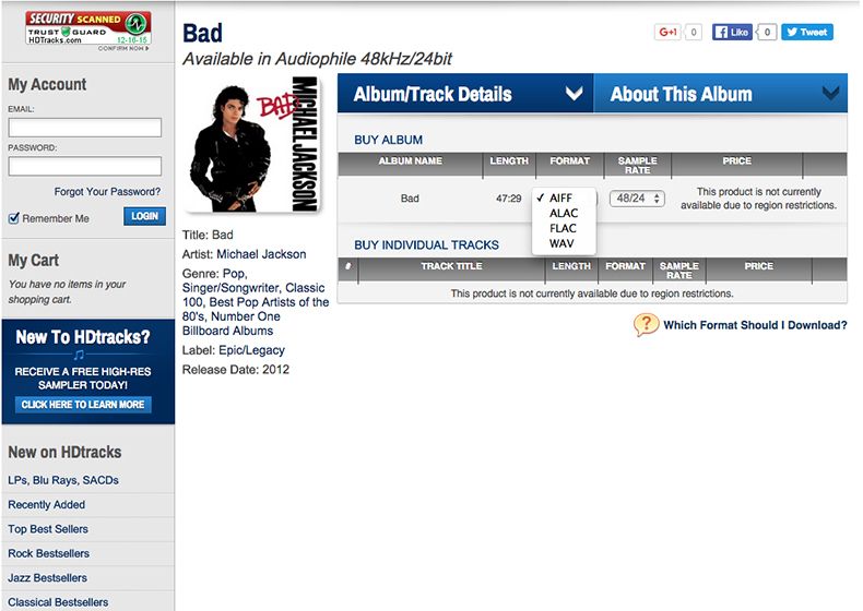 HDTracks review | What Hi-Fi?