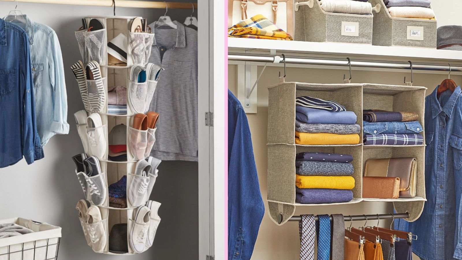 Shoppers rate these 9 Walmart closet organizers as the best | Real Homes
