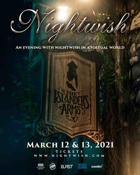 Nightwish will kick off their 2021 tour with a gig in an imaginary pub ...