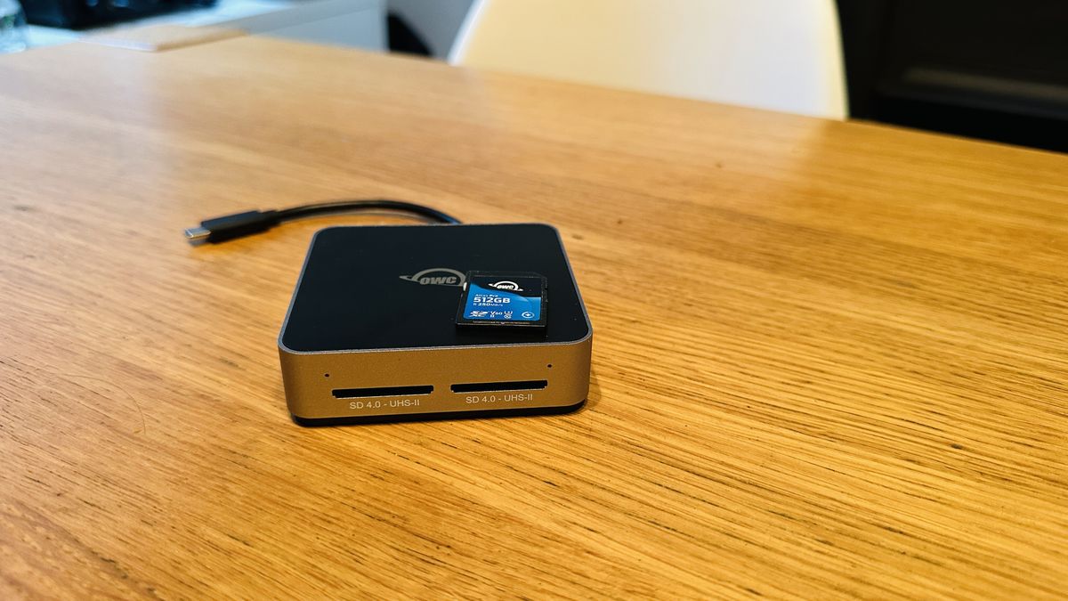 Atlas Dual SD Reader review: supercharge content transfers | Creative Bloq