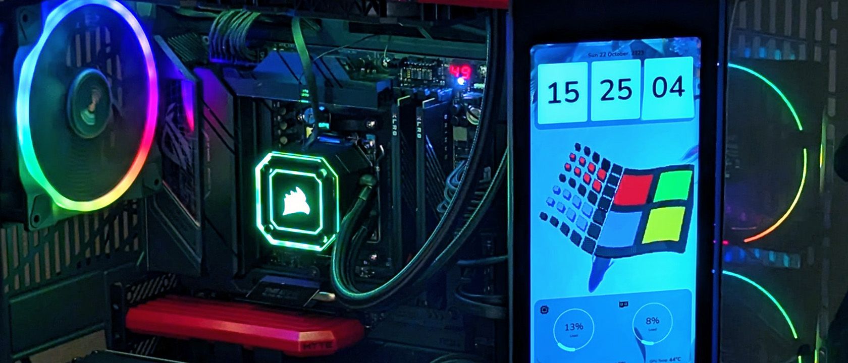 HYTE Y70 Touch review: A 4K 60Hz screen built into an extravagant PC ...