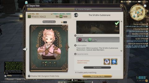 FFXIV Variant dungeon guide to unlock the Sil’dihn Subterrane secret ...