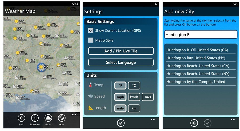 Keeping tabs on the weather with our Windows Phones | Windows Central