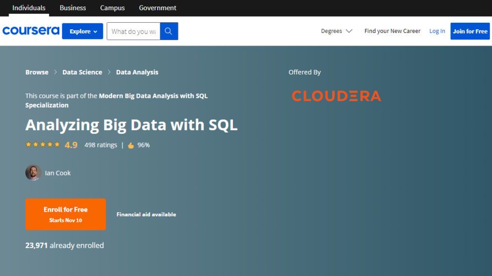 Best SQL online courses of 2023 | TechRadar