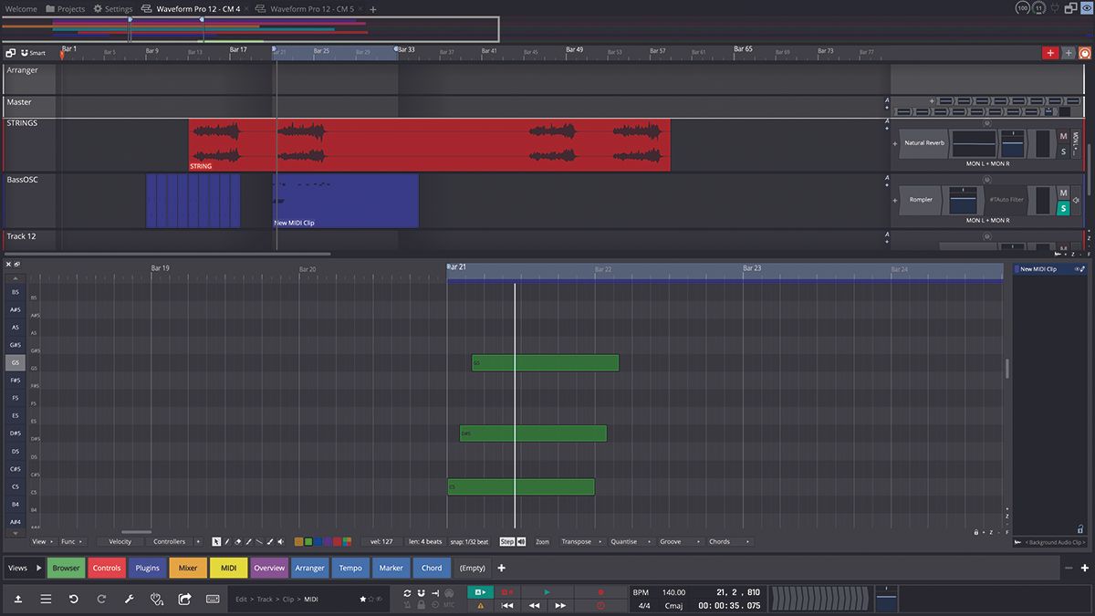 Tracktion Waveform Pro 12 review | MusicRadar