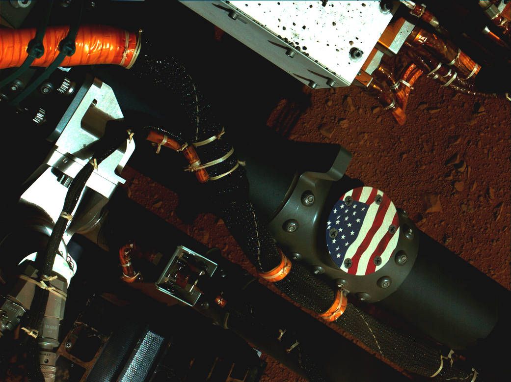 NASA Missions and the American Flag (Photos) | Space