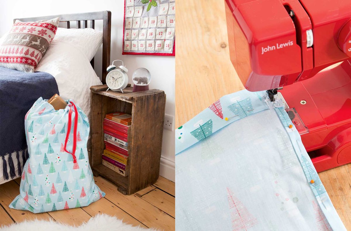 How to make your own Christmas sack | GoodtoKnow
