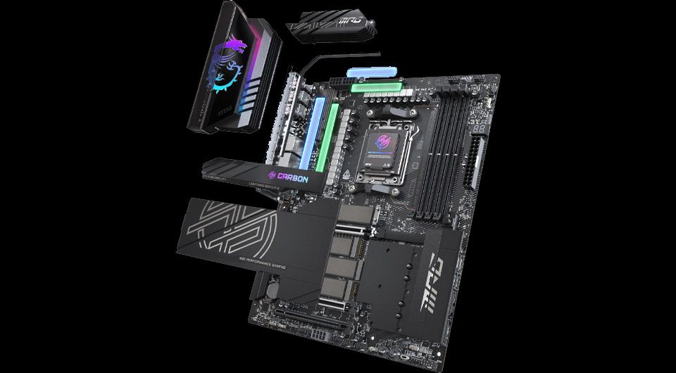 MEG X870E Godlike spearheads MSI's X870 army — included expansion card ...