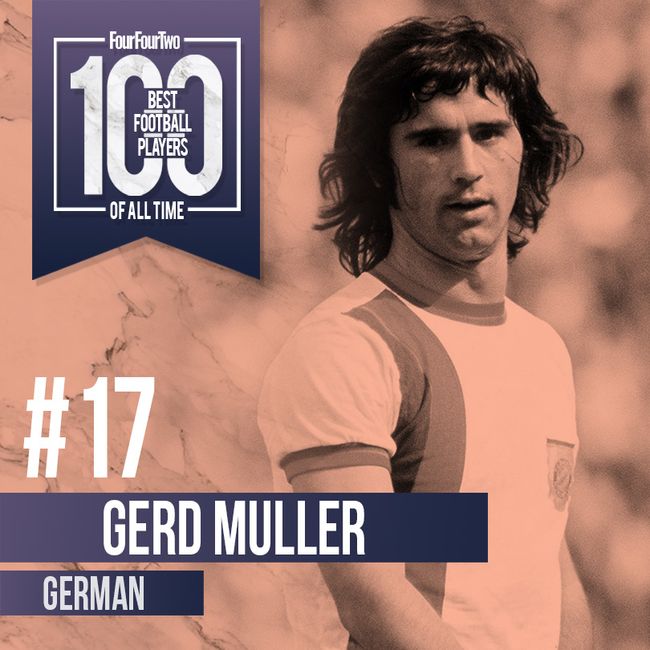 FourFourTwo's 100 Greatest Footballers EVER: No.17, Gerd Muller ...
