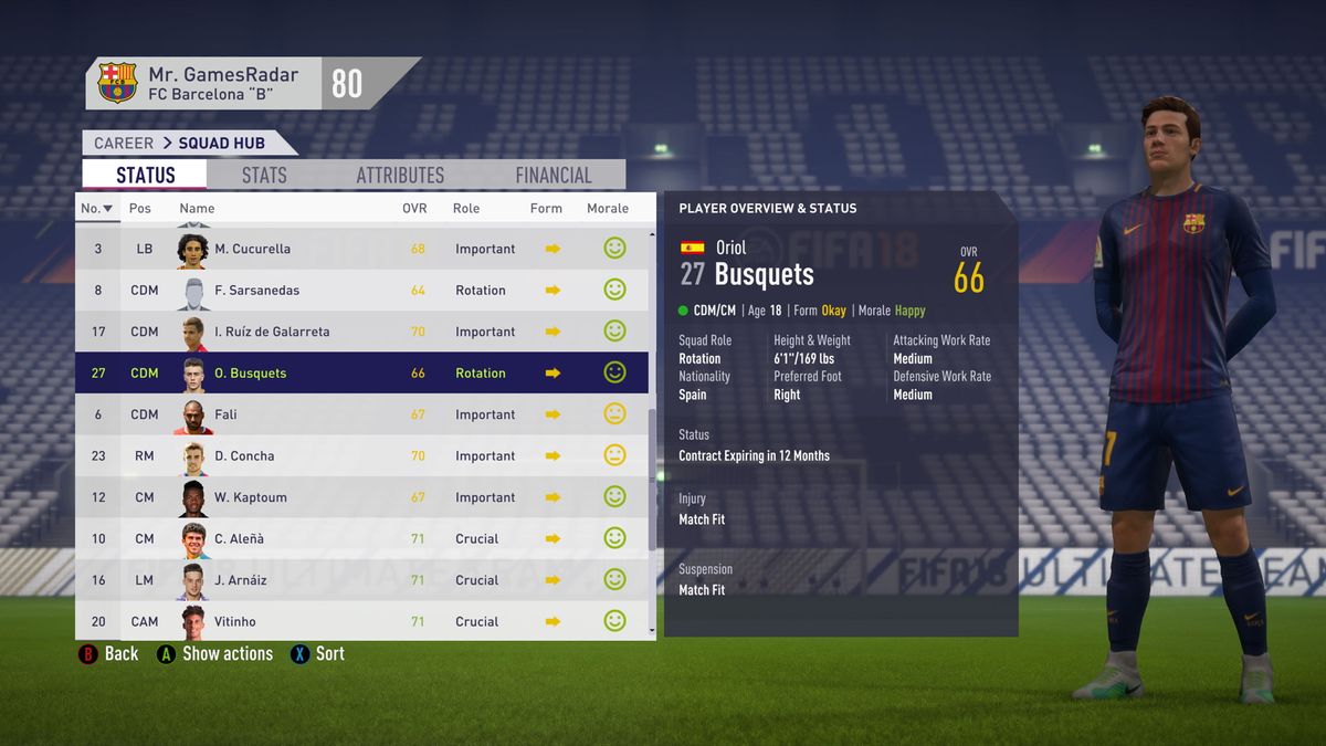 FIFA 18 Best Buys - FIFA 18 Career Mode Guide - Page 4 | GamesRadar+