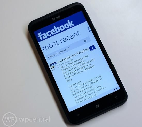 Facebook for Windows Phone bumped to version 2.5 | Windows Central