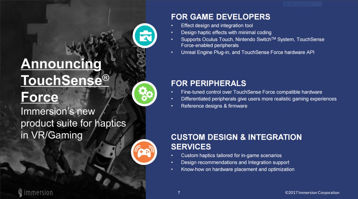 Immersion Brings Haptics To Console, VR Markets With TouchSense | Tom's ...